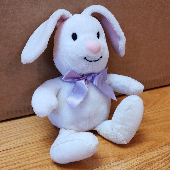 Hallmark | Toys | Hallmark White Bunny Plush Stuffed Animal | Poshmark